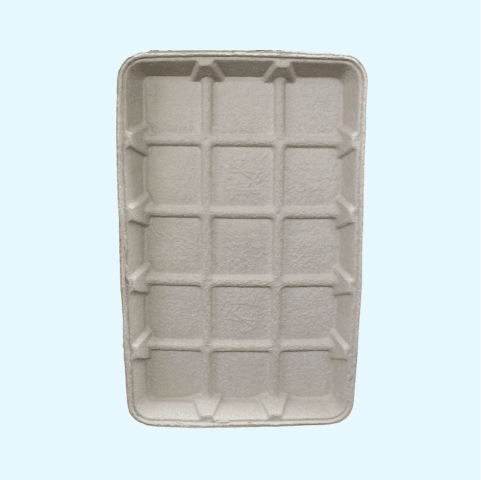 14x22x2" Large Paper Chick Feed Trays - 100 per bundle | Anchor Packaging